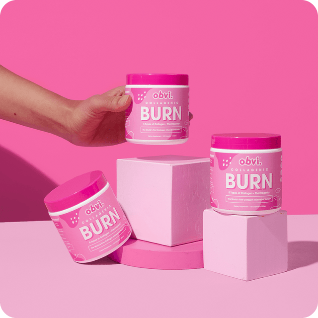 Collagen Burn Pills: Thermogenic Fat Burner | Obvi