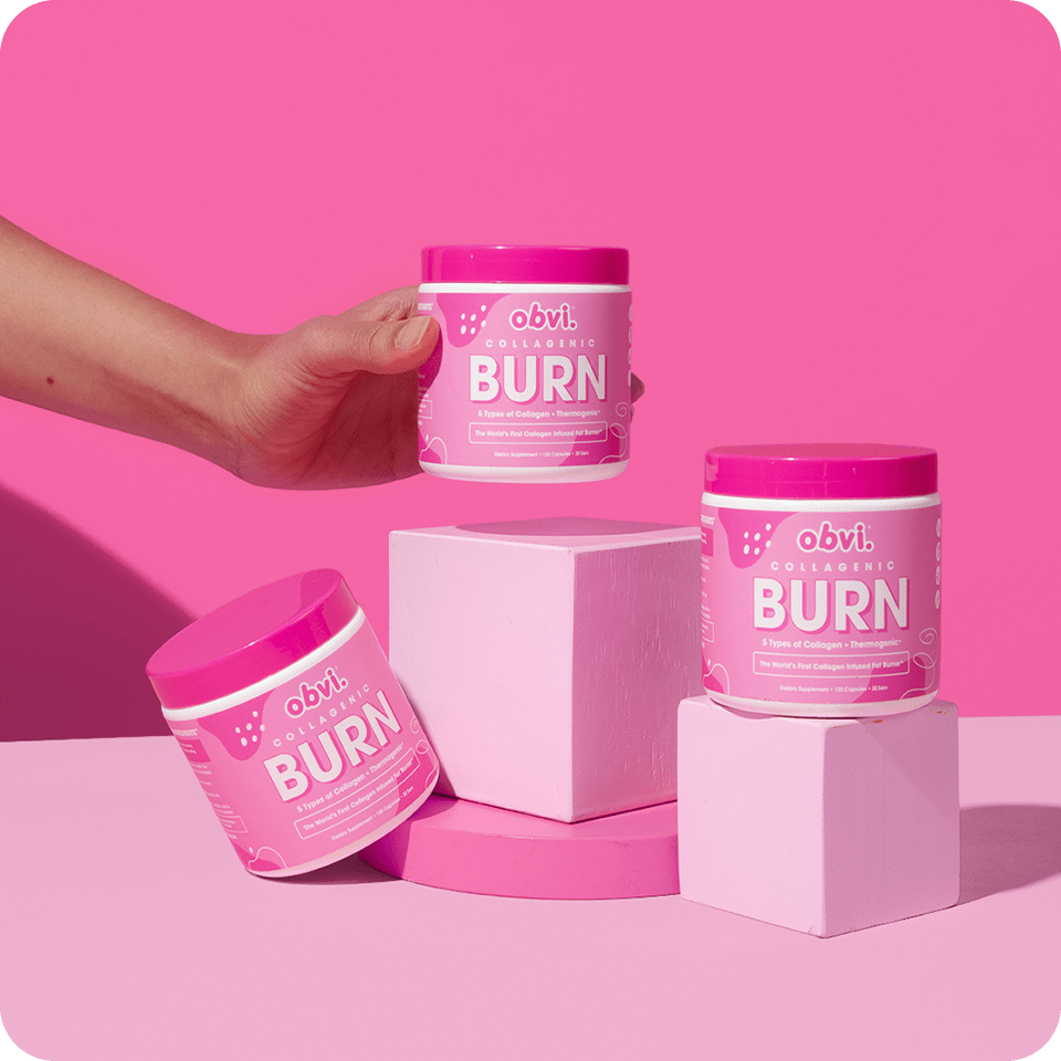 Collagen Burn Pills: Thermogenic Fat Burner | Obvi